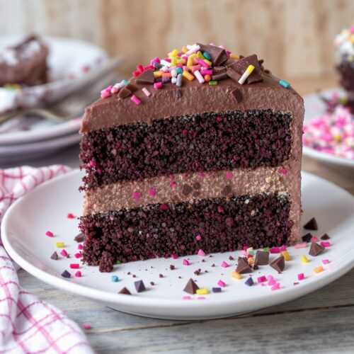 Chocolate Funfetti Cake: A Slice of Family Memories